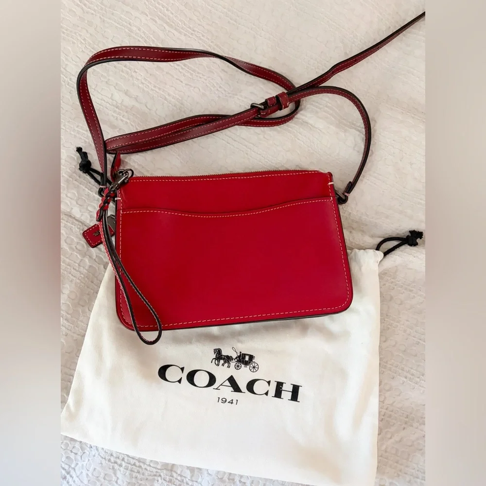 Coach | Bags | Coach Soho 941 Crossbody In Washed Red Glovetanned ...